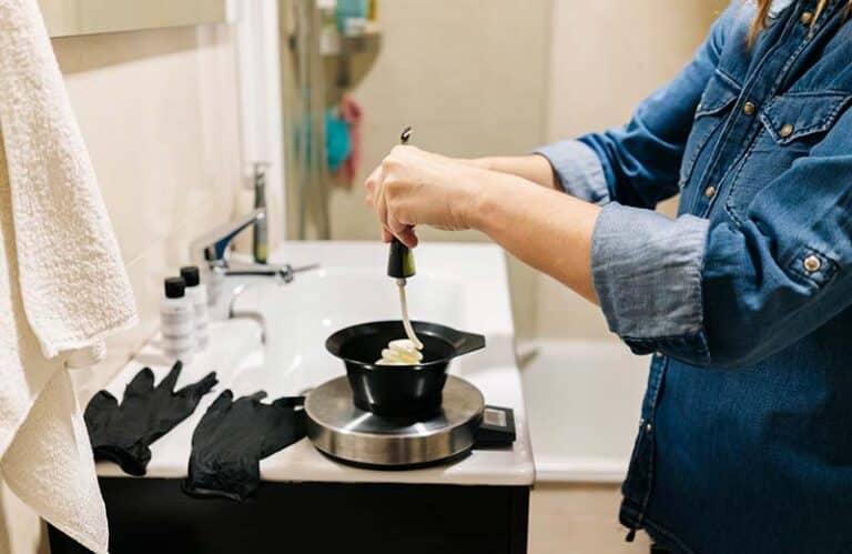 Cleaning Hair Dye Stains From Showers & Baths: The Easy Way